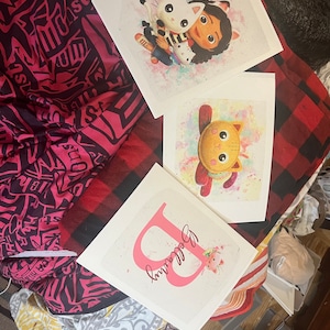 Gabby Dollhouse Poster Room Decor, Custom Name Digital Print, Gabby ...