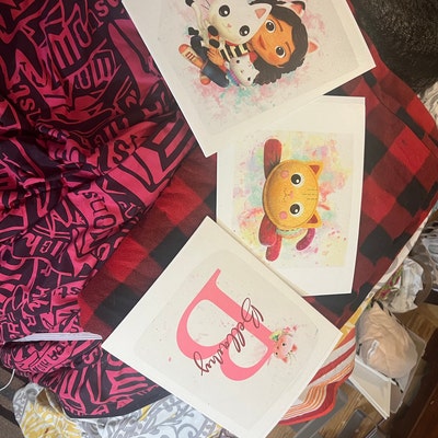 Gabby Dollhouse Poster Room Decor, Custom Name Digital Print, Gabby ...