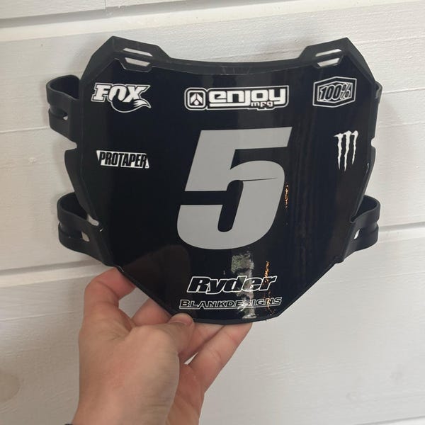 ODI / E-bike Custom Front Plate Decal - Etsy