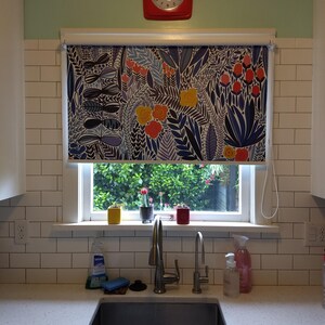 Tropical Leaves Roller Shades Window and Solar Custom Blinds | Etsy