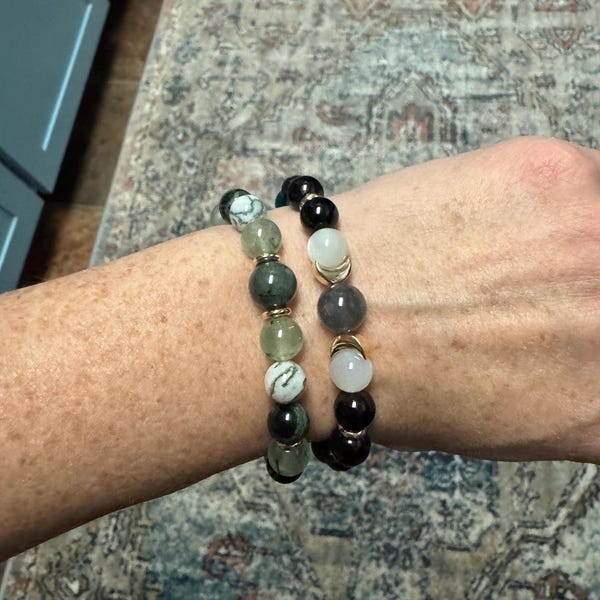 Ultimate Women’s Crystal Protection Bracelet – Labradorite, Tourmaline ...