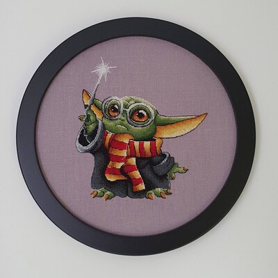 Green Alien Wizard Fandom Cross Stitch Pattern Characters From - Etsy ...