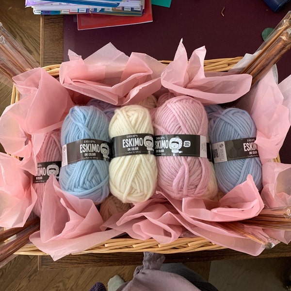 Garnstudio DROPS Eskimo Super Bulky Yarn(14ply) 50g, 100% Wool ...