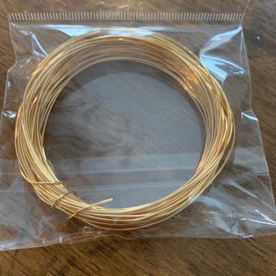 Gold Plated Non Tarnish Beading Wire for Craft Supply Copper Wire ...