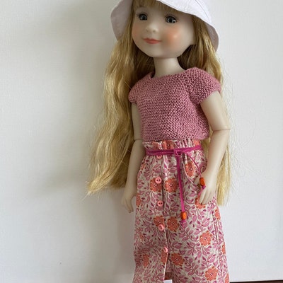 Coline Sewing Pattern for Ruby Red Fashion Friends and Little Kidz De ...