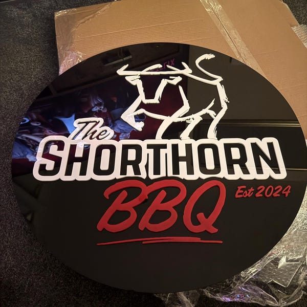 Business Table Sign, Acrylic Table Sign, Small Business Sign, Custom ...