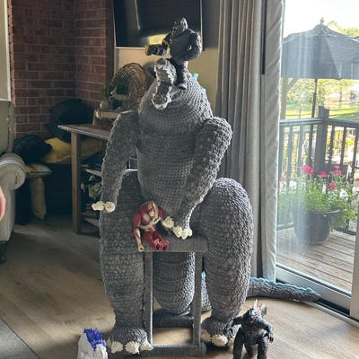 Crochet Giant Godzilla _ Godzilla Monsterverse _ PDF English Crochet ...