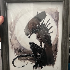 Banshee Art Print, Cryptid Creatures, Dark Artwork, Spooky Painting ...