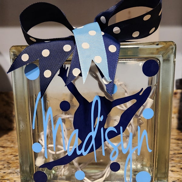 Sisters Connected by Heart Glass Block Light/sisters Gift/ Sisters ...