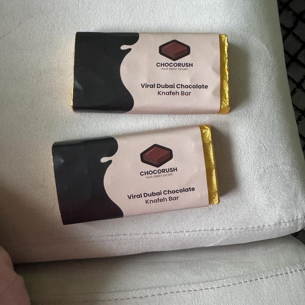 Dubai Chocolate (big Bar) - Etsy UK