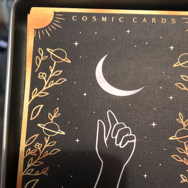 Cosmic Cards // Self Reflection Deck - Etsy