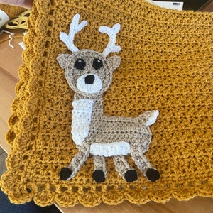 Woodland Animals Applique Pack Crochet Pattern Only Forest Animals Fox ...