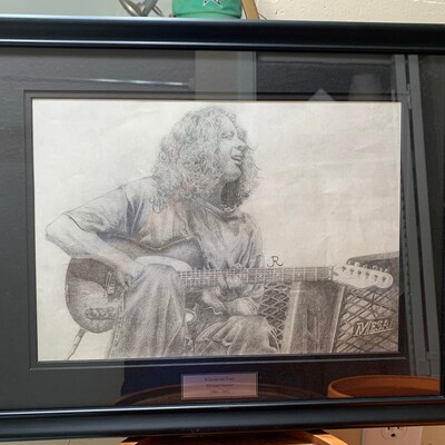George Mcconnell Widespread Panic, 11 X 17 Hand Drawn, Black & White ...