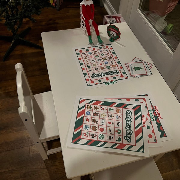 Christmas Bingo Printable PDF - 30 Different Cards - FULL PAGE ...