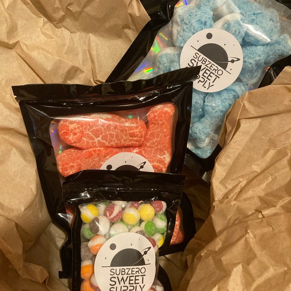 Freeze Dried Mystery Sampler, Freeze Dried Candy Sample Pack, Mystery ...