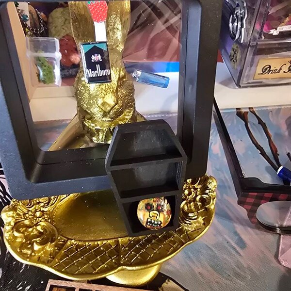 DIY KIT Miniature Fairy Witch Desk Dollhouse Apothecary Desk Miniature ...