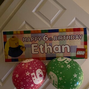 2 Personalised Gatsby Banners Any Name Any Age | Etsy UK