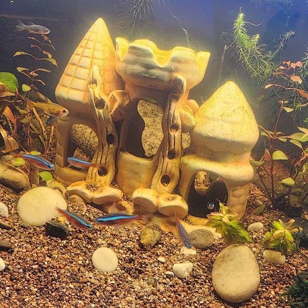 Large Aquarium Décor, Large Aquarium Cave, Large Aquarium Tunnel, Large ...