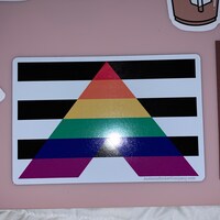 Ally Flag Vinyl Sticker - Etsy