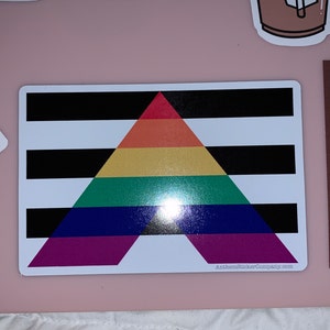 Ally Flag Vinyl Sticker - Etsy