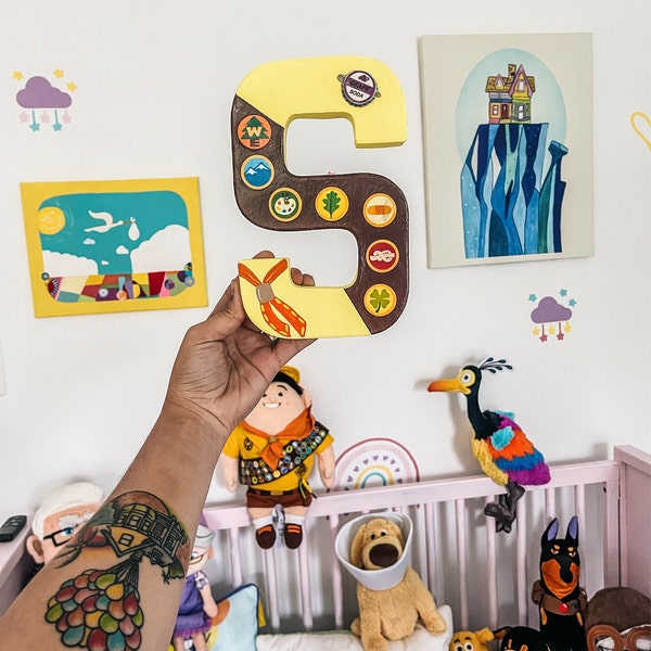 UP Movie Letters, up Pixar, up Birthday Party Decorations,up Movie Baby ...