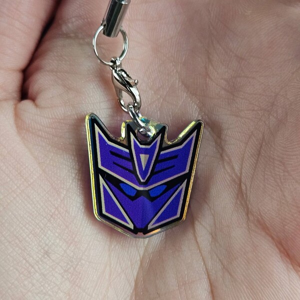 Transformers One Megatronus Prime Holo Back Acrylic Keychain - Etsy