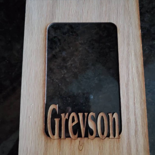 5x7 Name Frame - Personalized Picture Frames 5x7 Mats Inserts Custom ...