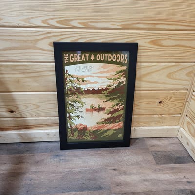 St. Lawrence River Seaway Travel Poster Upstate New York Vintage Style ...