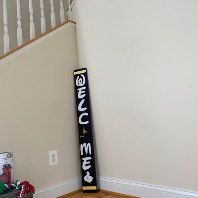 Mickey Mouse Inspired Interchangeable Seasons Welcome Sign - Etsy