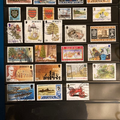 Triangular Stamps Triangle Stamps Triangle Postage Stamps - Etsy