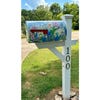 Hand Painted Mailbox, Medium Mailbox, Waterscape, Artistic, Unique ...