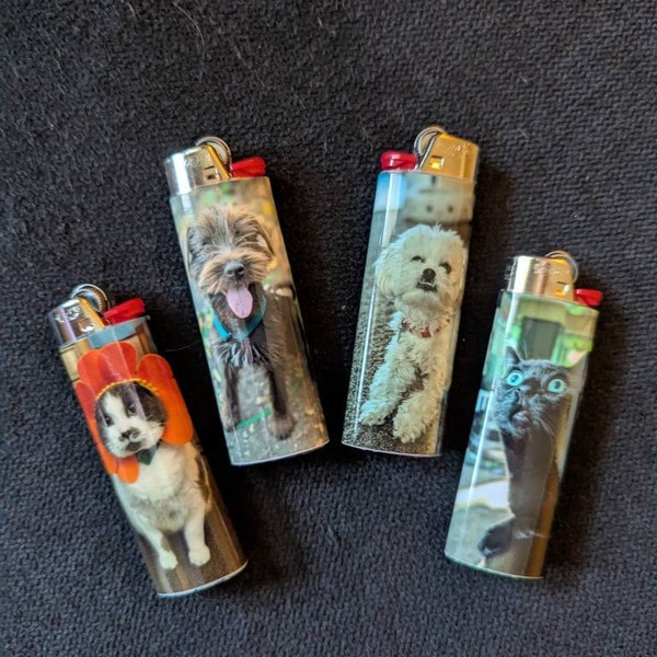 Photo Lighter Wrap ONLY, Custom Lighter, Personalized Lighters, Lighter ...