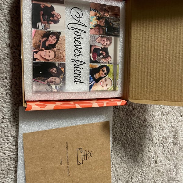 Personalized Gift Acrylic Photo Frame Picture Collage Frame Custom ...