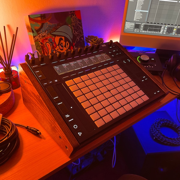 Ableton Push Stand // Desktop Rack for Ableton Live Push 2 or 3 ...