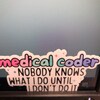 Medical Biller Sticker, Water Bottle Sticker, Laptop Sticker, Funny ...
