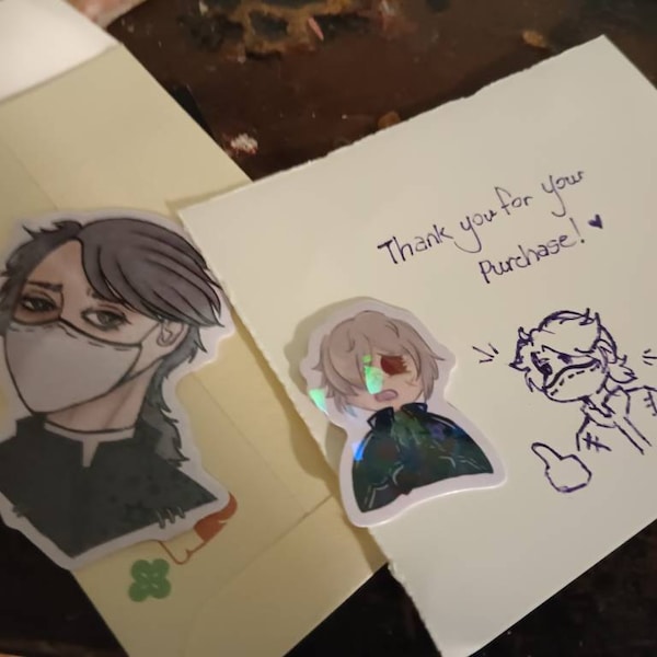 Identity V Survivor Stickers | Postman, Gravekeeper, Prisoner ...