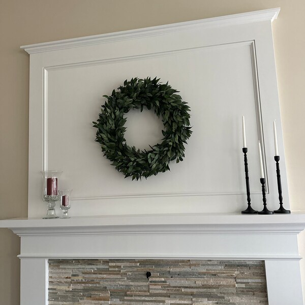 Extra Large Everyday Greenery Wreath, Wedding XL Wreath, Church Door ...