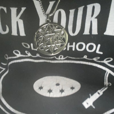 Atomic Whirl Necklace, Bohr Atom Nuclear Atheist Symbol Charm Pendant ...