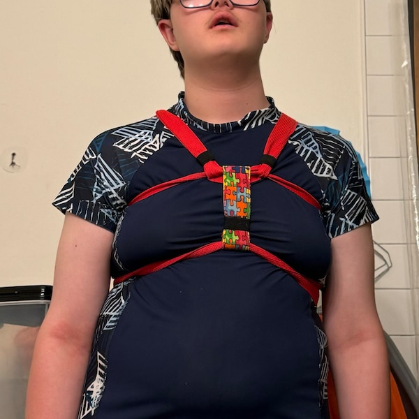 Child Safety Harness With Adjustable Leash, Autism Harness, the ...