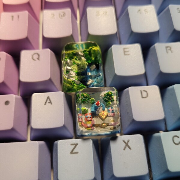 Whitebeard Anime Keycap,custom Keycaps, Artisan Keycap, Artisan Keycap ...