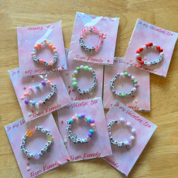 Friendship Bracelet Party Favors, Birthday Party Favor Friendship ...