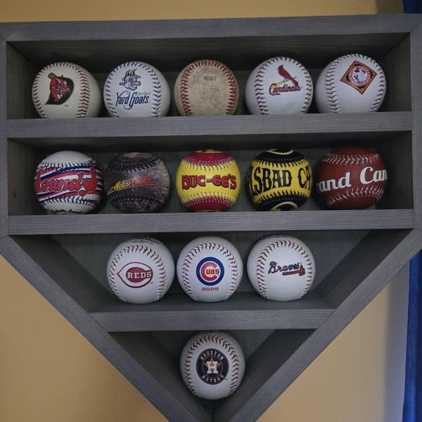Mini Baseball Game Ball Display Case - Etsy