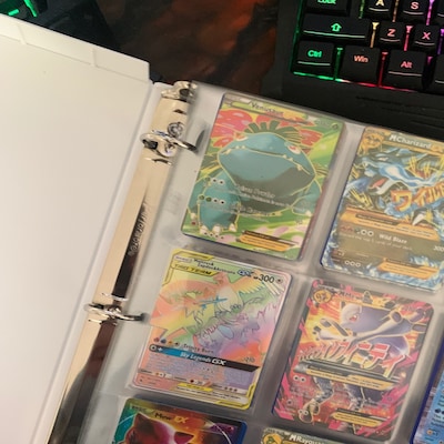 Pokemon Pokedex Themed Trading Card Album for Pokemon Cards, W/ 25 ...