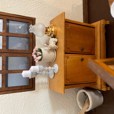 Miniature Dollhouse Art Photo Frame Picture Print Home Decor Modern ...