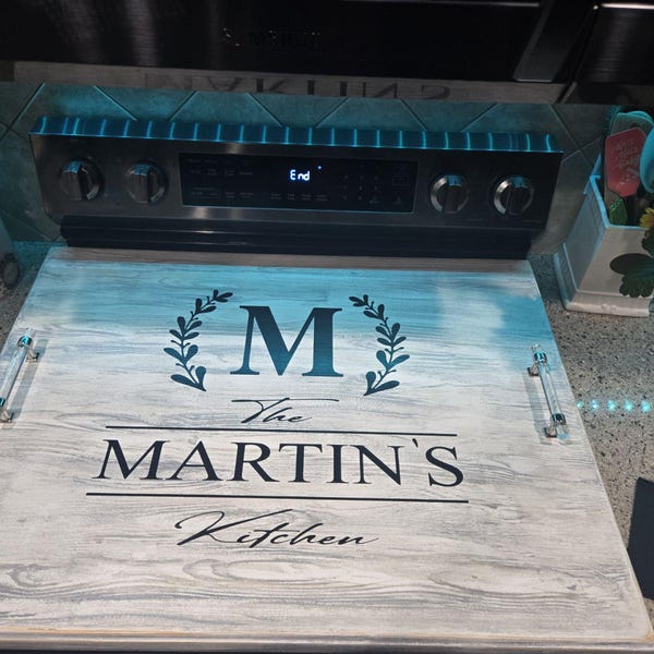 Tray or Tray W Legs, Custom Stove Cover, CUSTOM Sizes, Gas Stove Cover ...