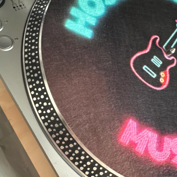 Slipmat Slip Mat Scratch Pad Felt for Any 12 or 7 LP DJ Vinyl Turntable ...
