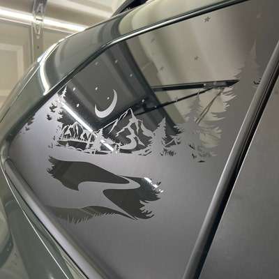 Compass Adventure Side Body Vinyl Decal, Side Panel Decal, Stripe Decal ...