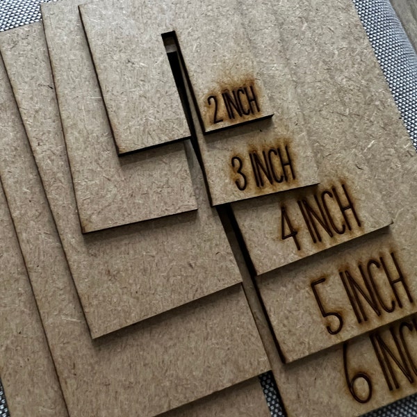 Hair Bow Template - Bow Template - Wood Bow Sizing Board - Bow Board ...