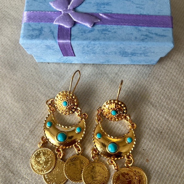 Saudi Arabia 24K Gold Plated Flag Necklace Khaleeji Arab Emirati ...