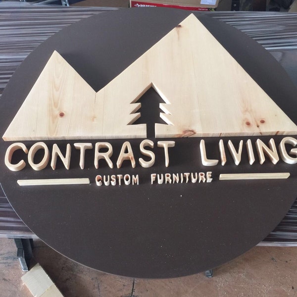 Custom Wood Sign, Custom Wooden Signs, Wood Sign, Driveway Sign, Custom ...